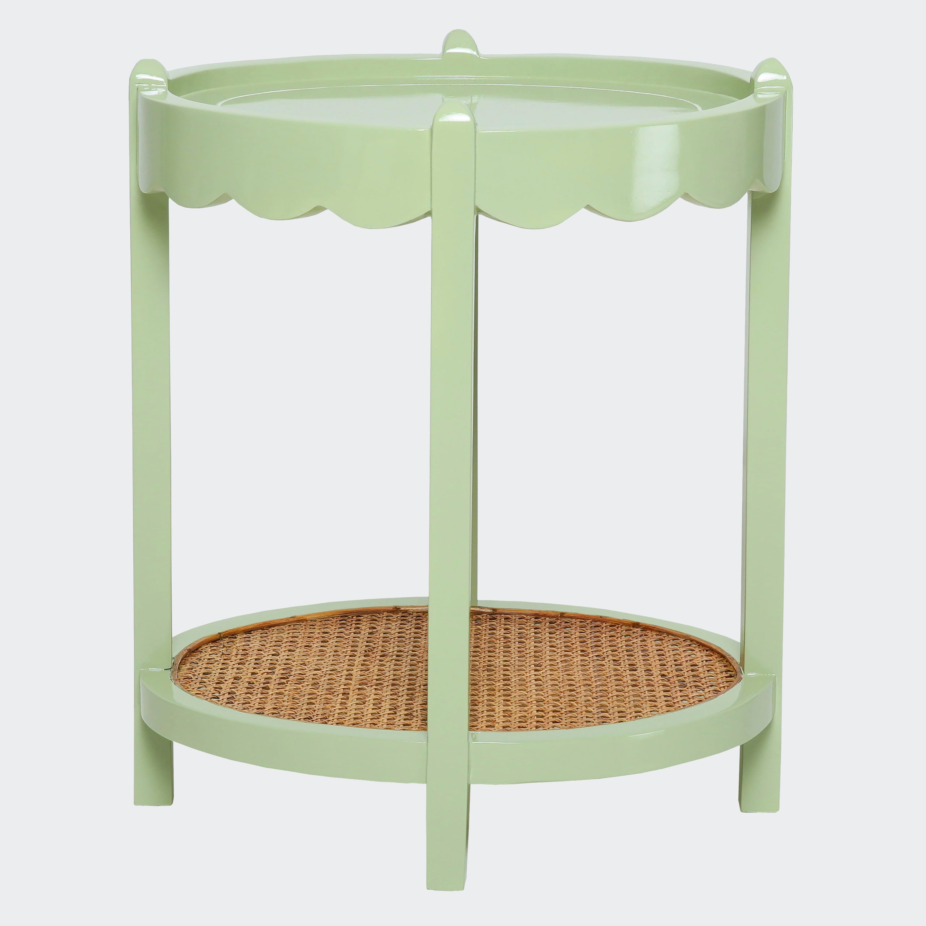 Wave Oval Side Table – Charles Orchard